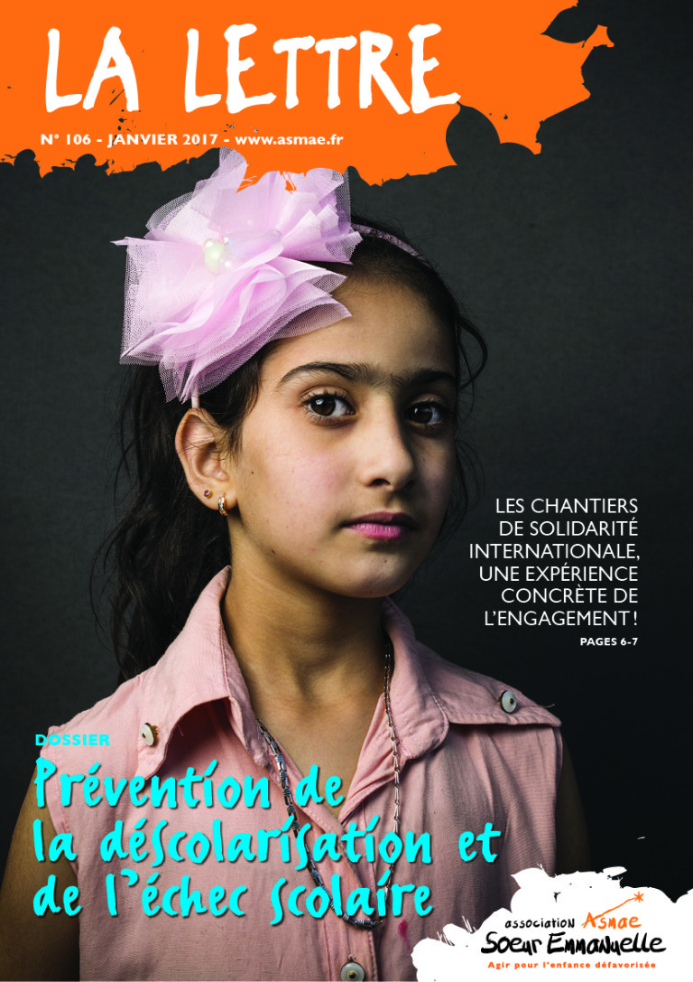 Lettre n°106 Asmae | Asmae - Association Sœur Emmanuelle